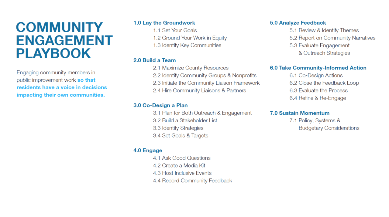 Playbook and Tools - Urban Health Partnerships